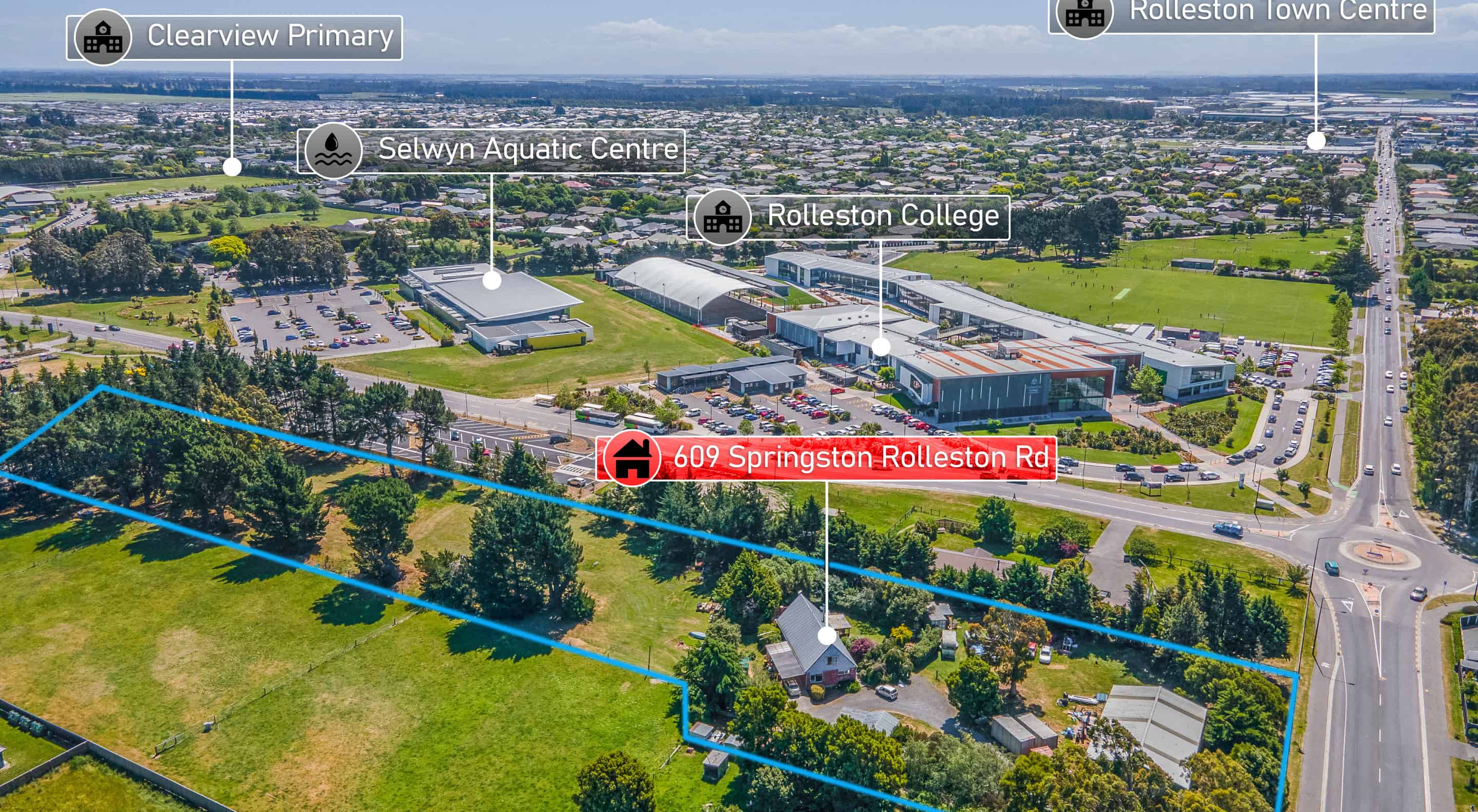 Property value - 609 Springston Rolleston Road, Rolleston - realestate ...