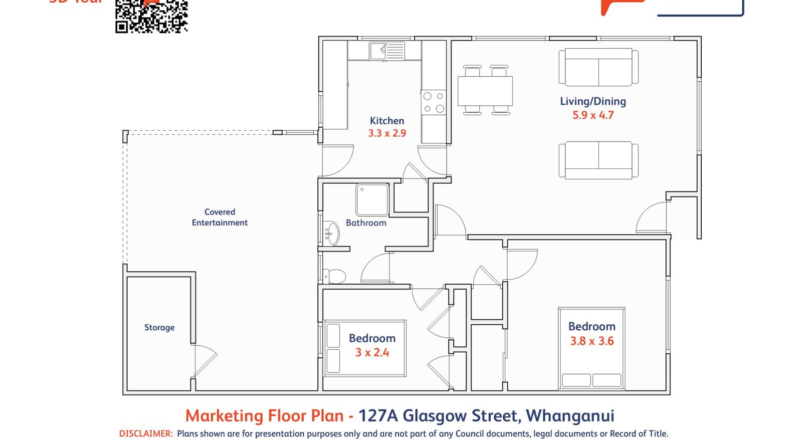 127A Glasgow Street, Whanganui, Whanganui - For Sale - realestate.co.nz